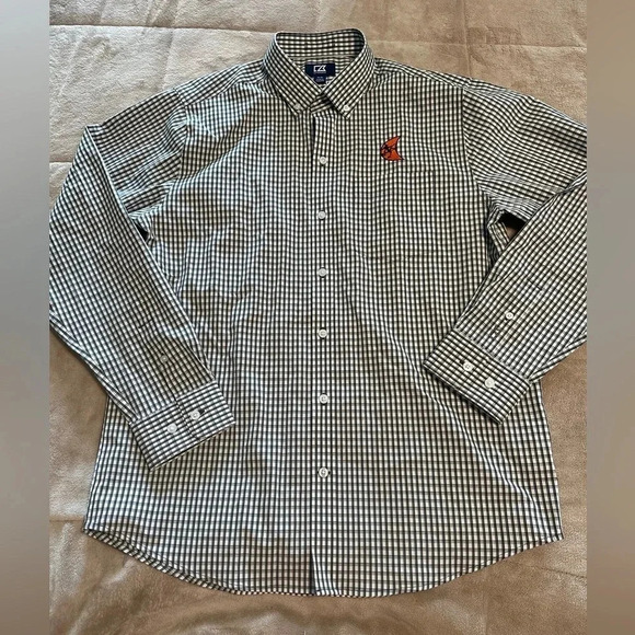 Cutter & Buck | Shirts | Cutter Buck Button Down Shirt Mens Size Medium ...